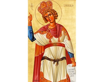 Prophet Solomon Icon - Etsy UK