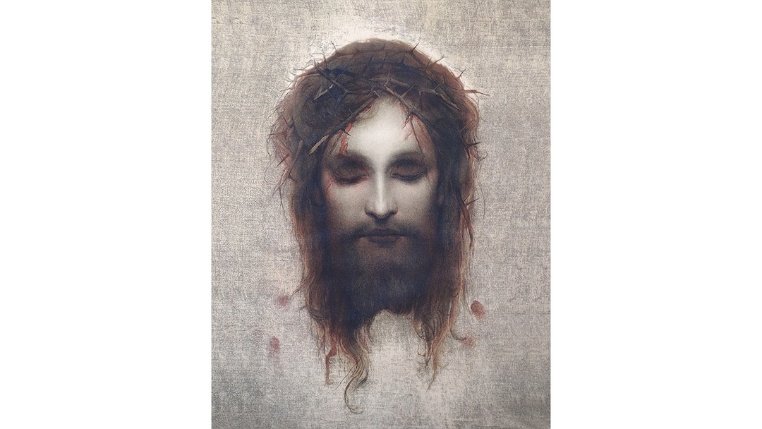 Holy Face of Jesus, Veil of Veronica by Gabriel Max, Holy Shroud ...