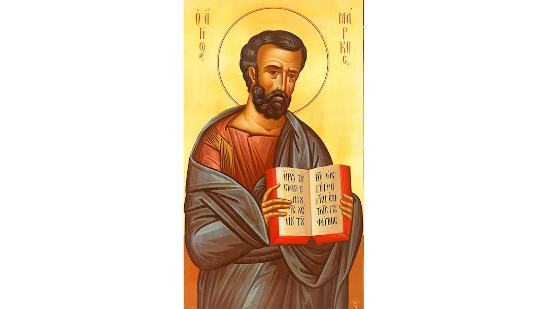 Apostle Mark, Saint Mark Orthodox Icon, Evangelist Apostle Saint Mark ...