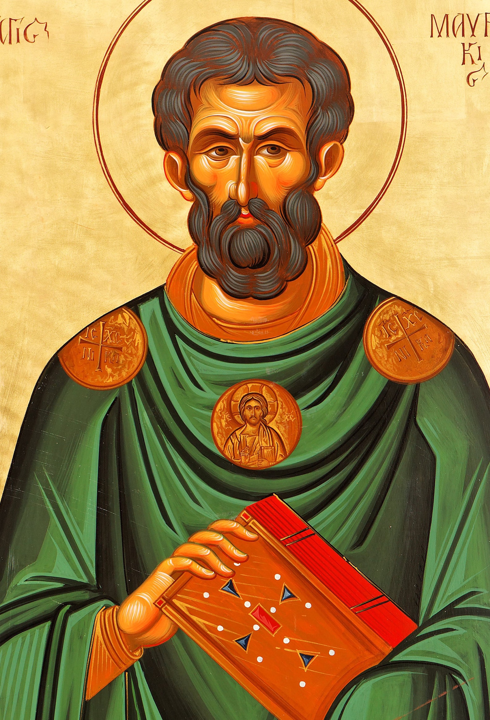 Saint Maurice icon Saint Moritz Saint Morris Saint | Etsy