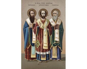 Three Holy Hierarchs - Etsy