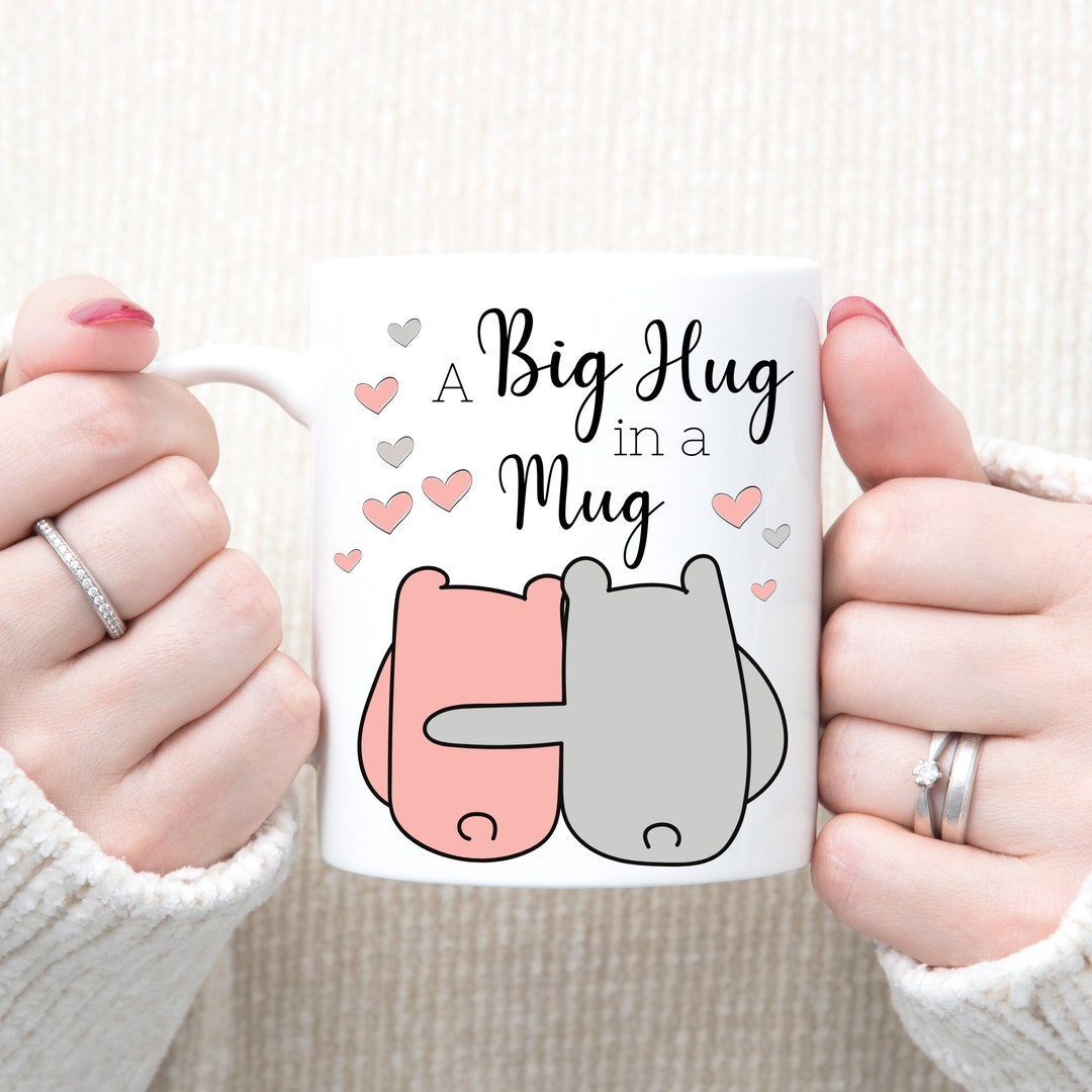 A Big Hug in a Mug Personalised Big Hug in a Mug Thinking of You Mug ...