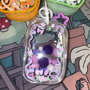 Clear Bag Keychain Clear Pouch Display Keychain - Etsy