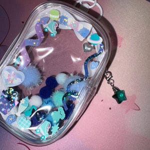 Clear Bag Keychain Clear Pouch Display Keychain B GRADE POUCHES - Etsy