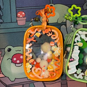 Clear Bag Keychain Clear Pouch Display Keychain - Etsy