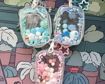 Clear Bag Keychain | Clear Pouch Display Keychain ** B GRADE POUCHES - Etsy