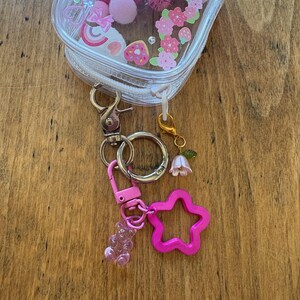 Clear Bag Keychain | Clear Pouch Display Keychain - Etsy