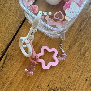 Clear Bag Keychain | Clear Pouch Display Keychain - Etsy