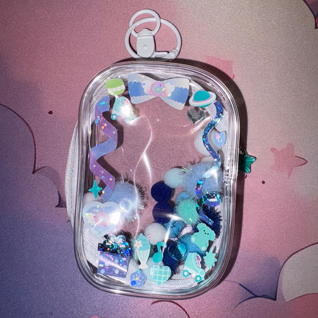 Clear Bag Keychain Clear Pouch Display Keychain B GRADE POUCHES - Etsy