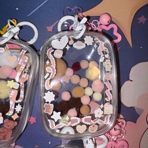 Clear Bag Keychain Clear Pouch Display Keychain - Etsy