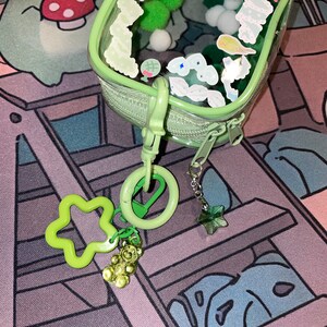 Clear Bag Keychain Clear Pouch Display Keychain - Etsy