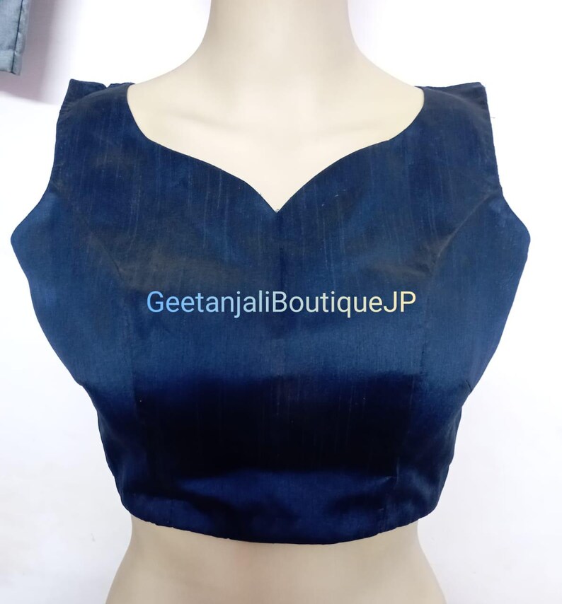 Handmade Designer Sweetheart Neck Designe Sari Blouse, Coustmize Blouse ...