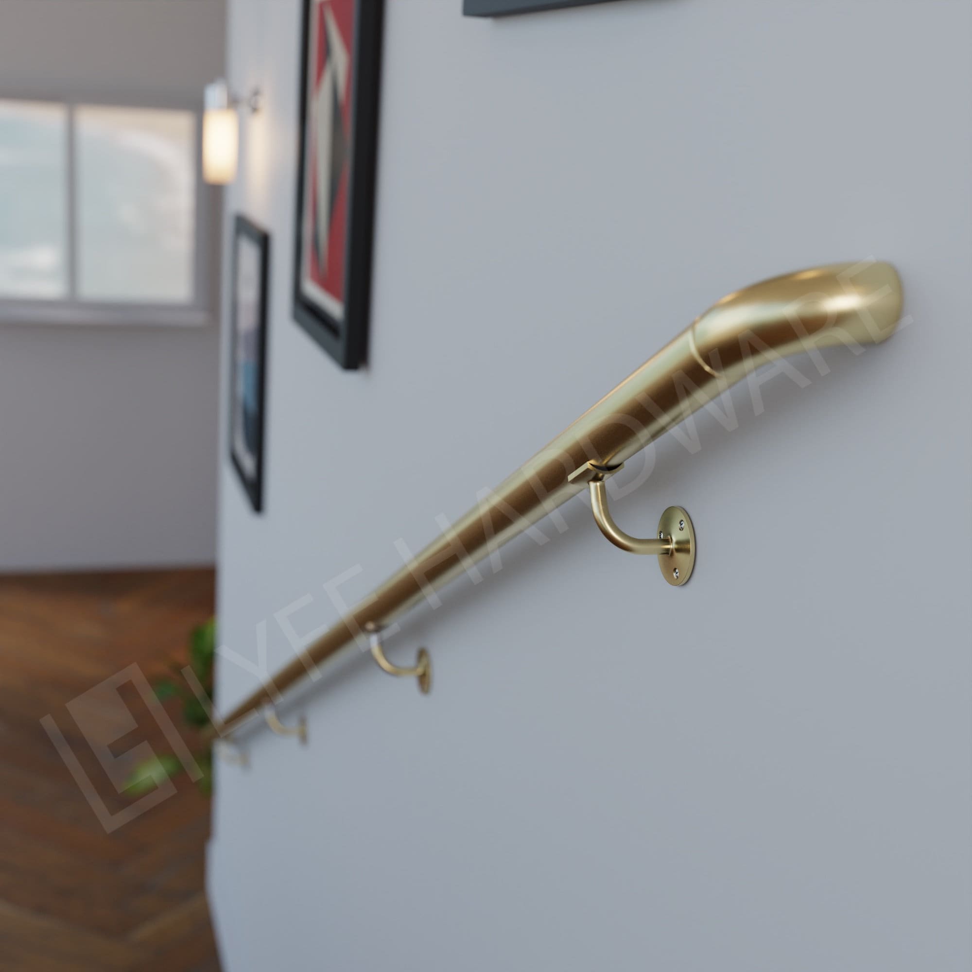 Decorative Brass Railing