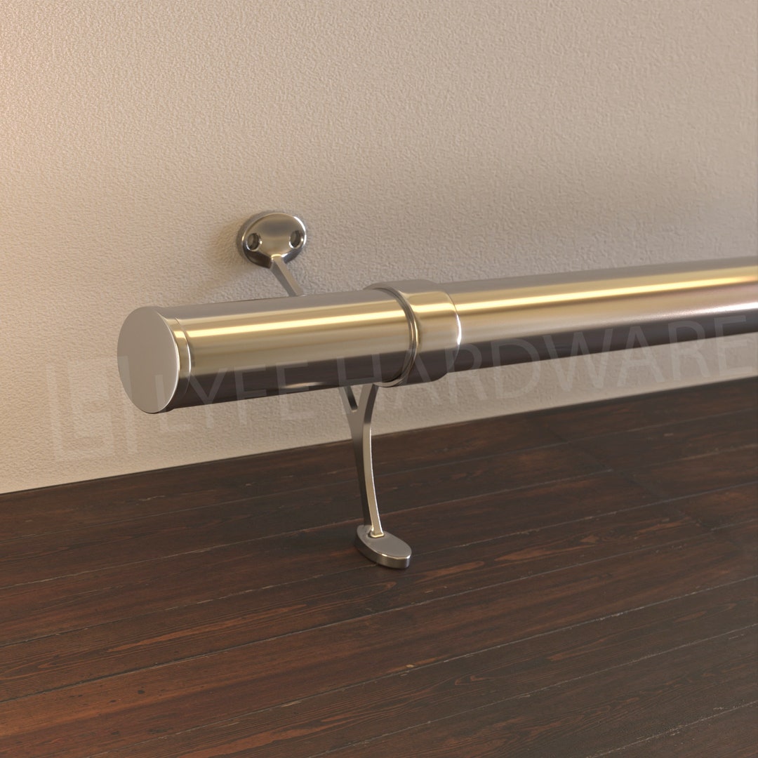 Custom Polished Stainless Steel Bar Foot Rail Kit|high Quality Metal ...