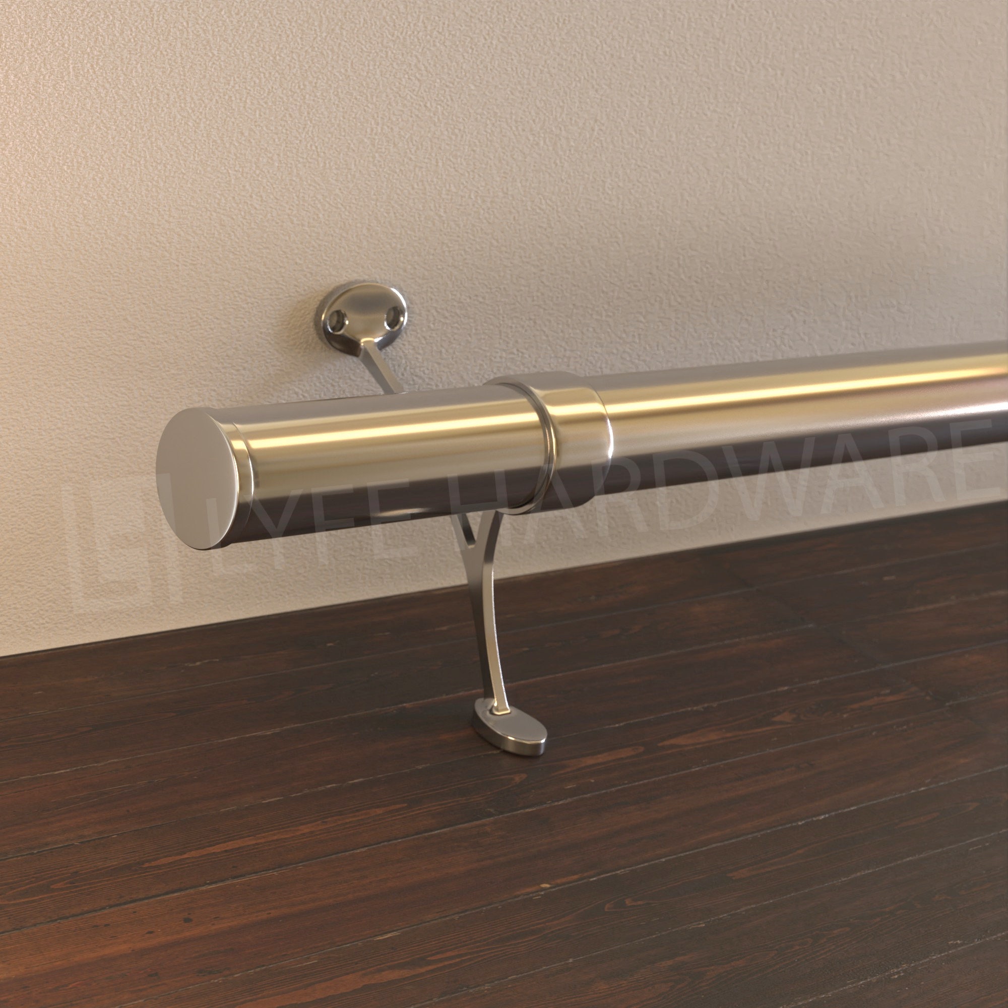 Custom Polished Stainless Steel Bar Foot Rail Kithigh Quality - Etsy