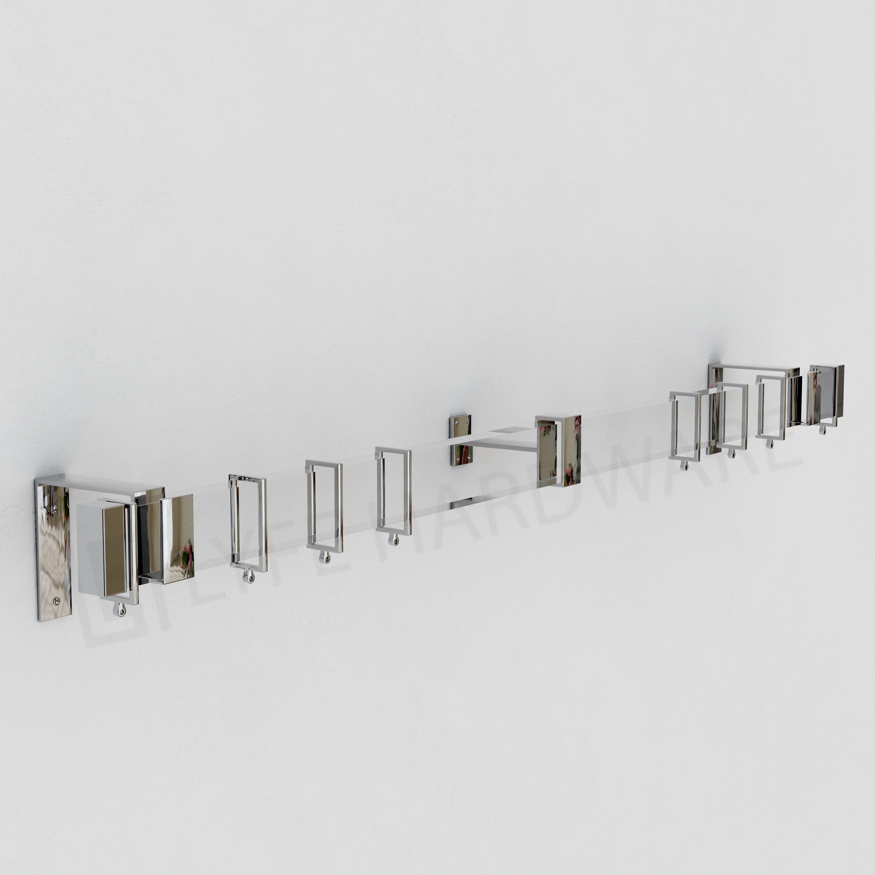 Custom Acrylic Lucite Curtain Rod - Modern Drapery Hardware | Versatile ...