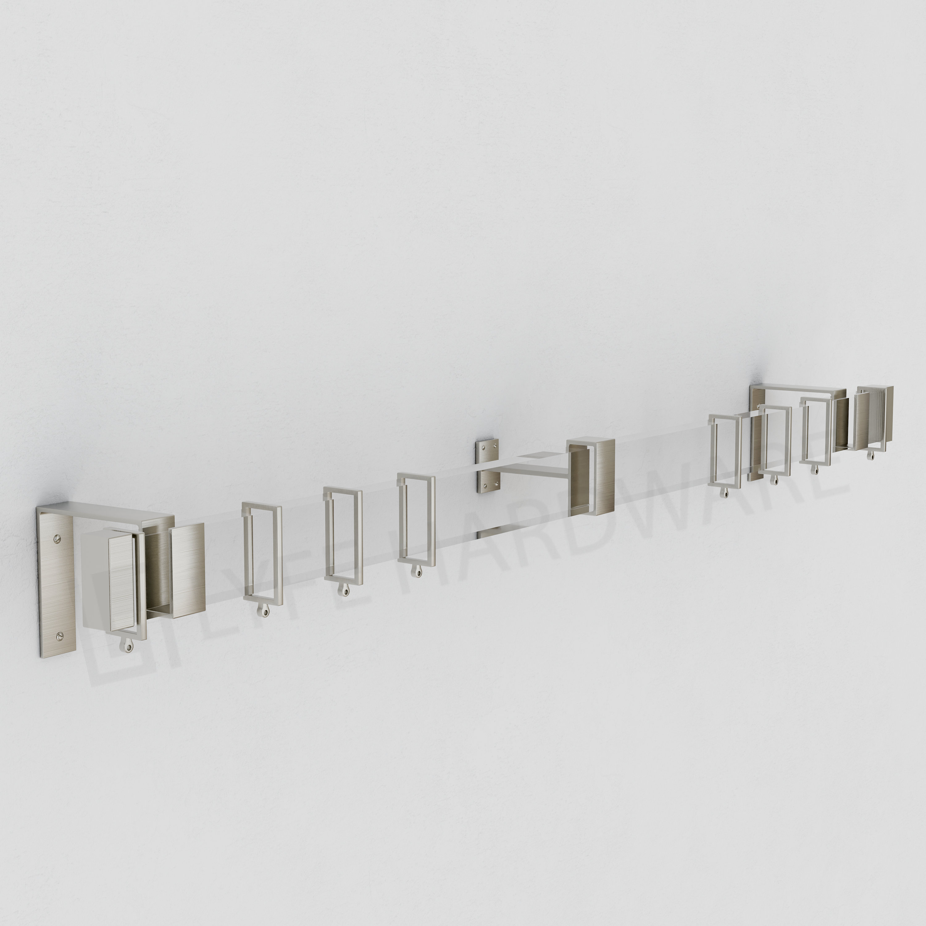 Custom Acrylic Lucite Curtain Rod - Modern Drapery Hardware | Versatile ...