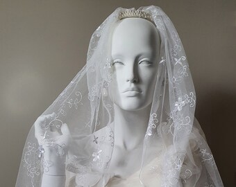Round Chapel Veil - Etsy