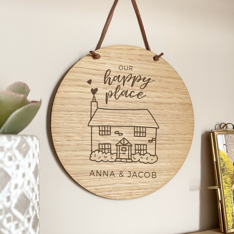 House Shaped Sign - Etsy