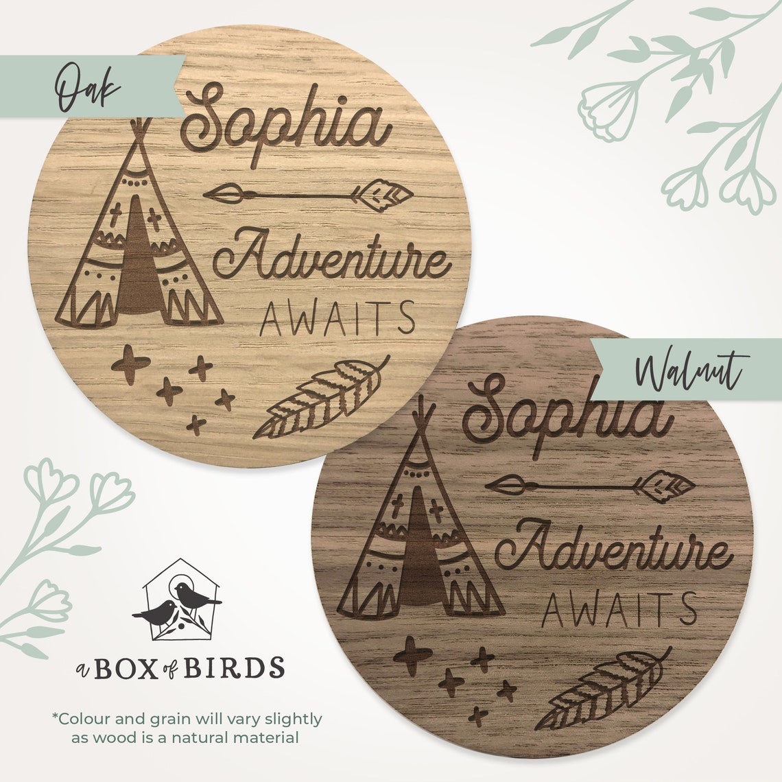 Adventure Personalised Name Sign Wooden Keepsake Kids Room - Etsy