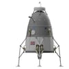 Papercraft Kit Apollo Moon Lander 3d Paper Model Crafting PDF Plans DIY ...