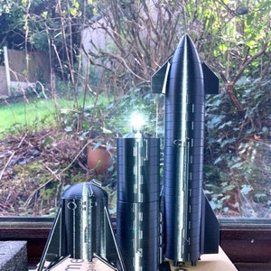 Spacex Starship Prototype Kit Models 1:200 144 100 Scale. Outstanding ...
