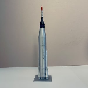Atlas Mercury Model Rocket Kit 1/144 100 72 48 Scale - Etsy