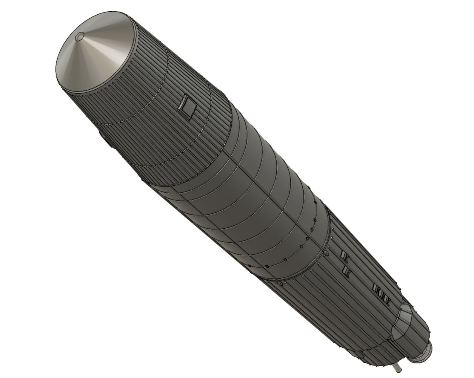 New! Blue Streak British Missile Kit Model Rocket and Stand 1:48 72 100 ...