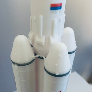 Russian Angara A5 Kit 1:144 100 72 ALL WHITE Scale 444 639 888 Mm - Etsy