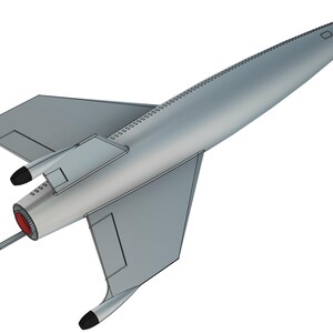 Destination Moon Luna Rocket Ship Kit Model - Super Quality 400mm 16 ...