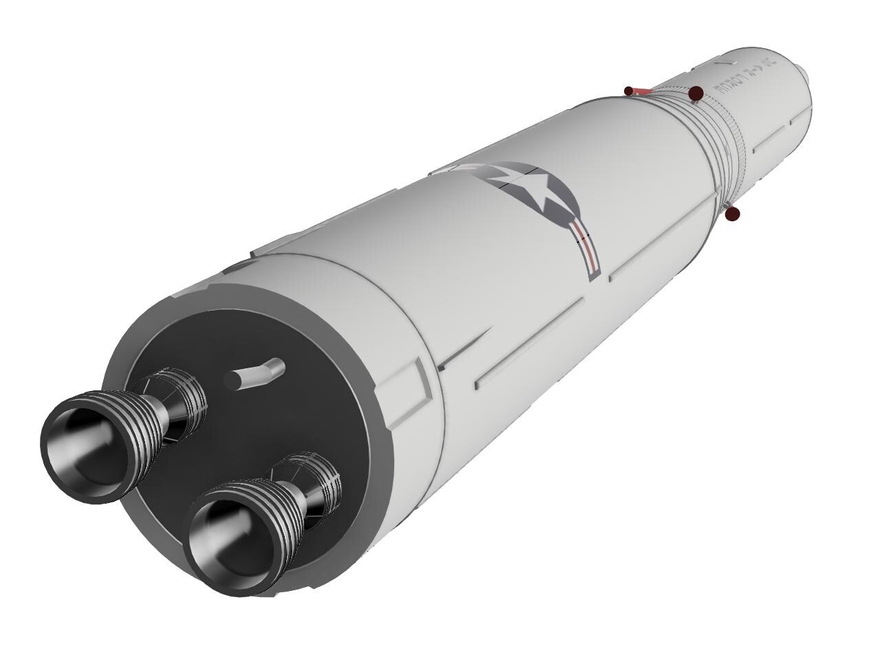 Martin Titan I ICBM Model Rocket Kit 1/144+ Scale - Etsy