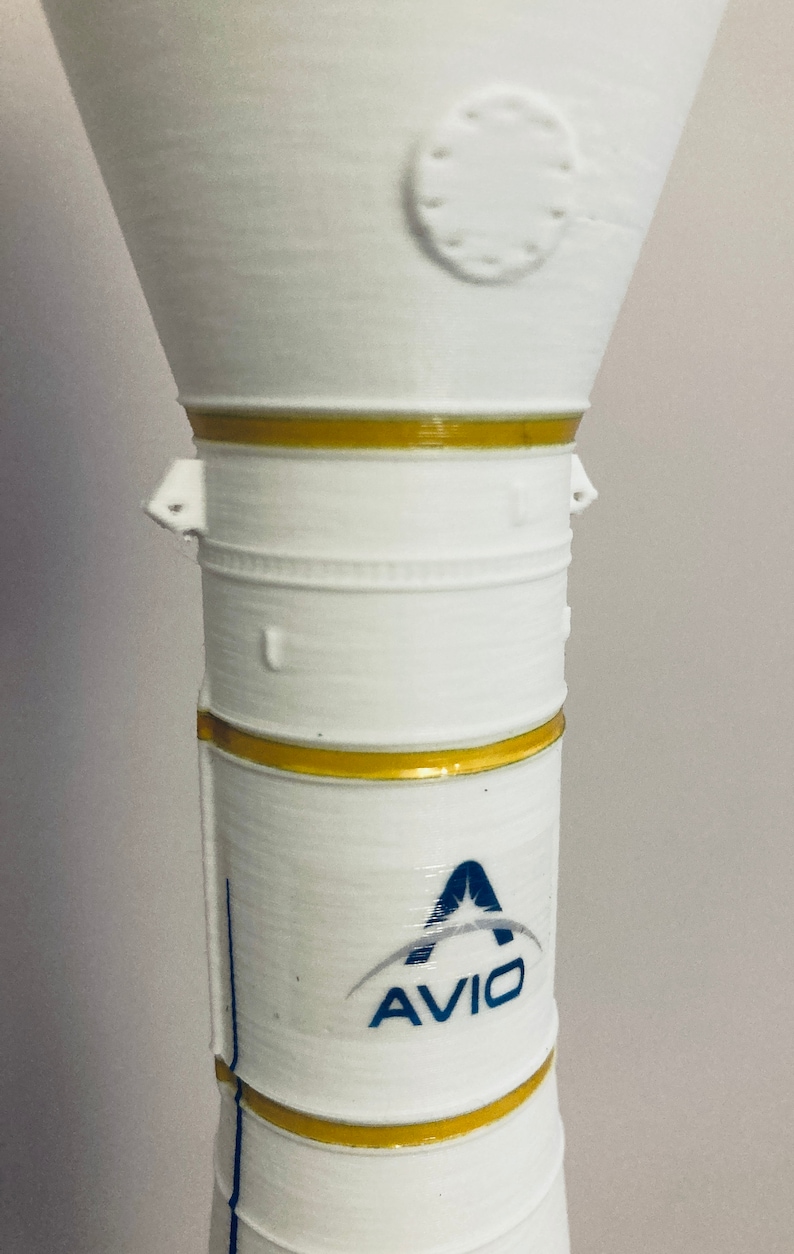 NEW! Ariane Space Vega C - 1:72 an 144 Scale Model 498/248mm. Light ...
