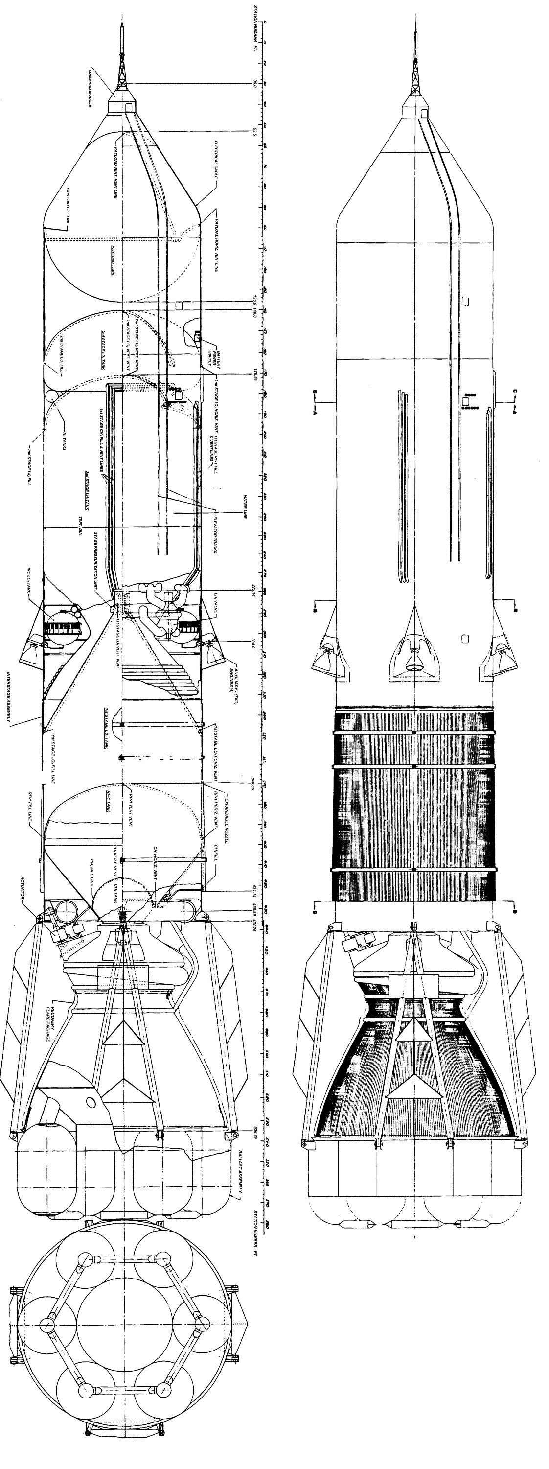 New! AWESOME Nasa SEA DRAGON 1:200 Scale Model Approx 35" / 900mm - Etsy