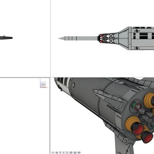 Nasa Apollo Little Joe 2 Kit Model. Super Quality With Decals. 1:48 ...