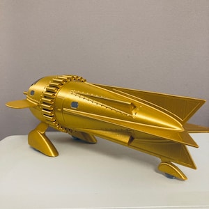 Flash Gordon Zarkov's Rocket Ship Kit Model - Super Quality 330mm 13 ...