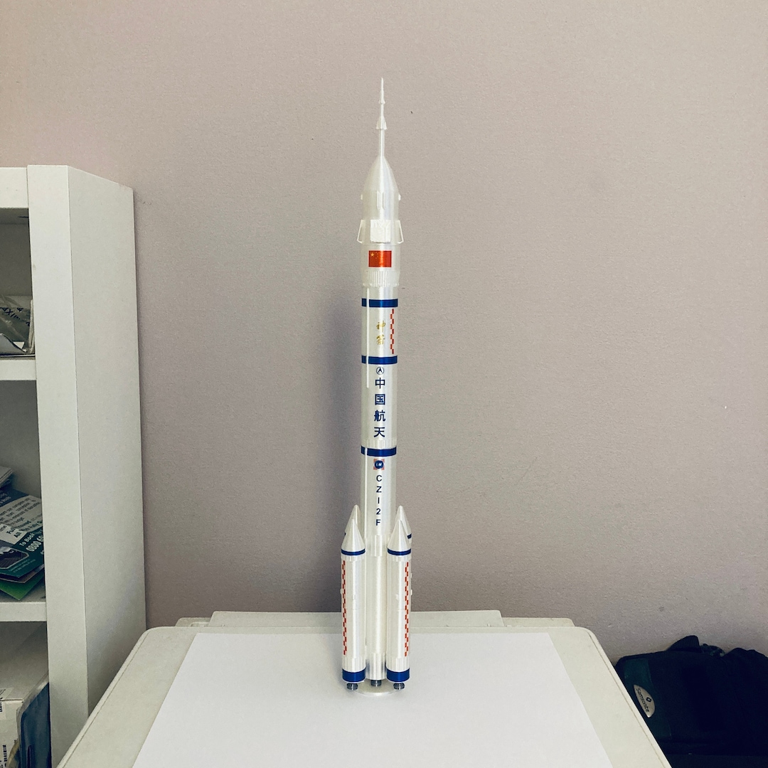 Awesome Chinese Long March 2F Kit Model Rocket 1:144 Scale 430mm - Etsy
