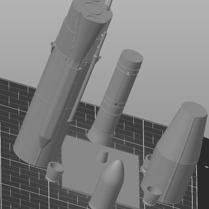 Atlas Agena Model Rocket Kit 1/144 100 72 48 Scale (ALL SILVER) - Etsy