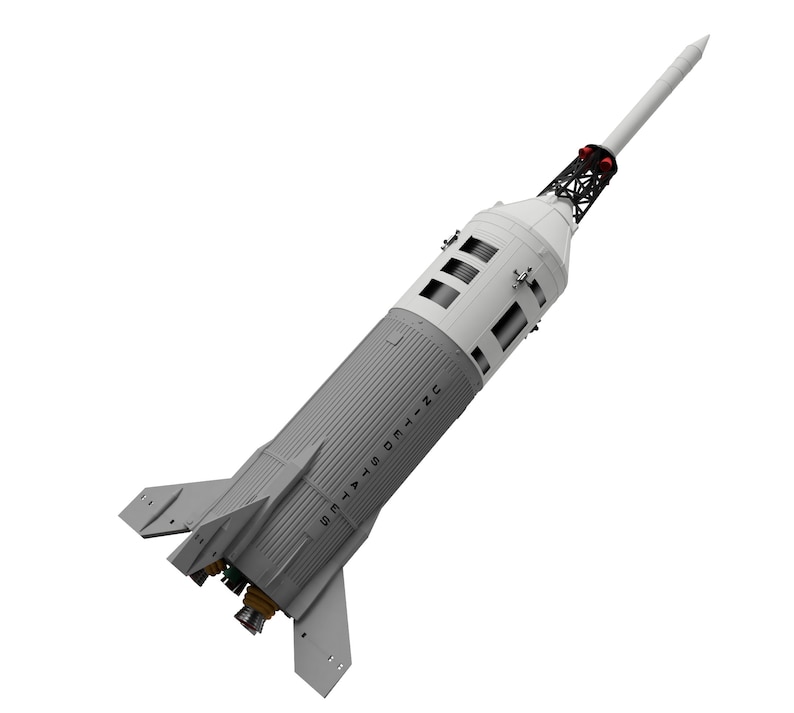 Nasa Apollo Little Joe 2 Kit Model. Super Quality With Decals. 1:48 ...