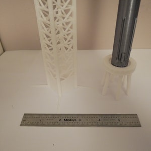 Spacex Mechzilla Starship, Booster With High Detail Launch Tower With ...