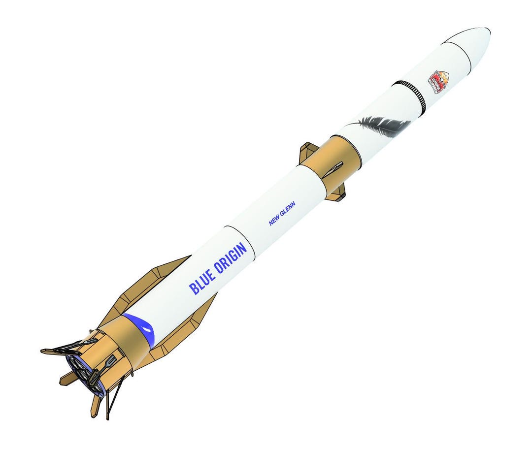 Blue Origin New Glenn NG-2 Super Quality KIT Model. 500mm+ - Etsy