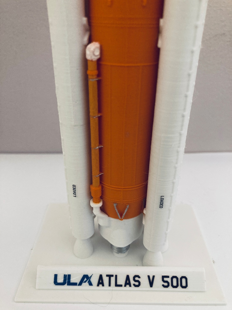 Atlas V 500 Series ULA Metallic Model Rocket Kit 1/144 Scale 420mm - Etsy