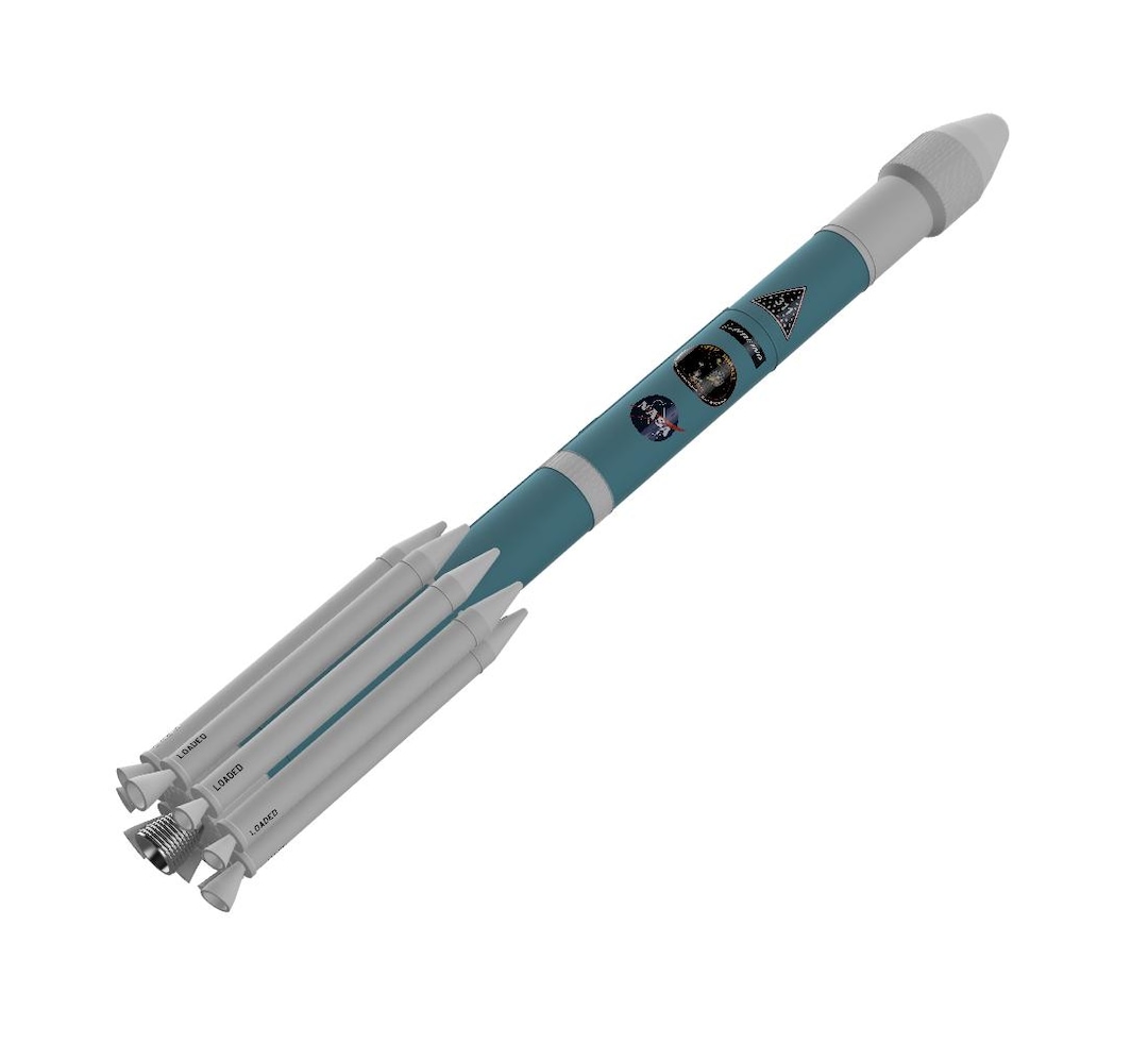 Delta II 2 Kit Model Rocket 1/144 100 72 Scale - Etsy