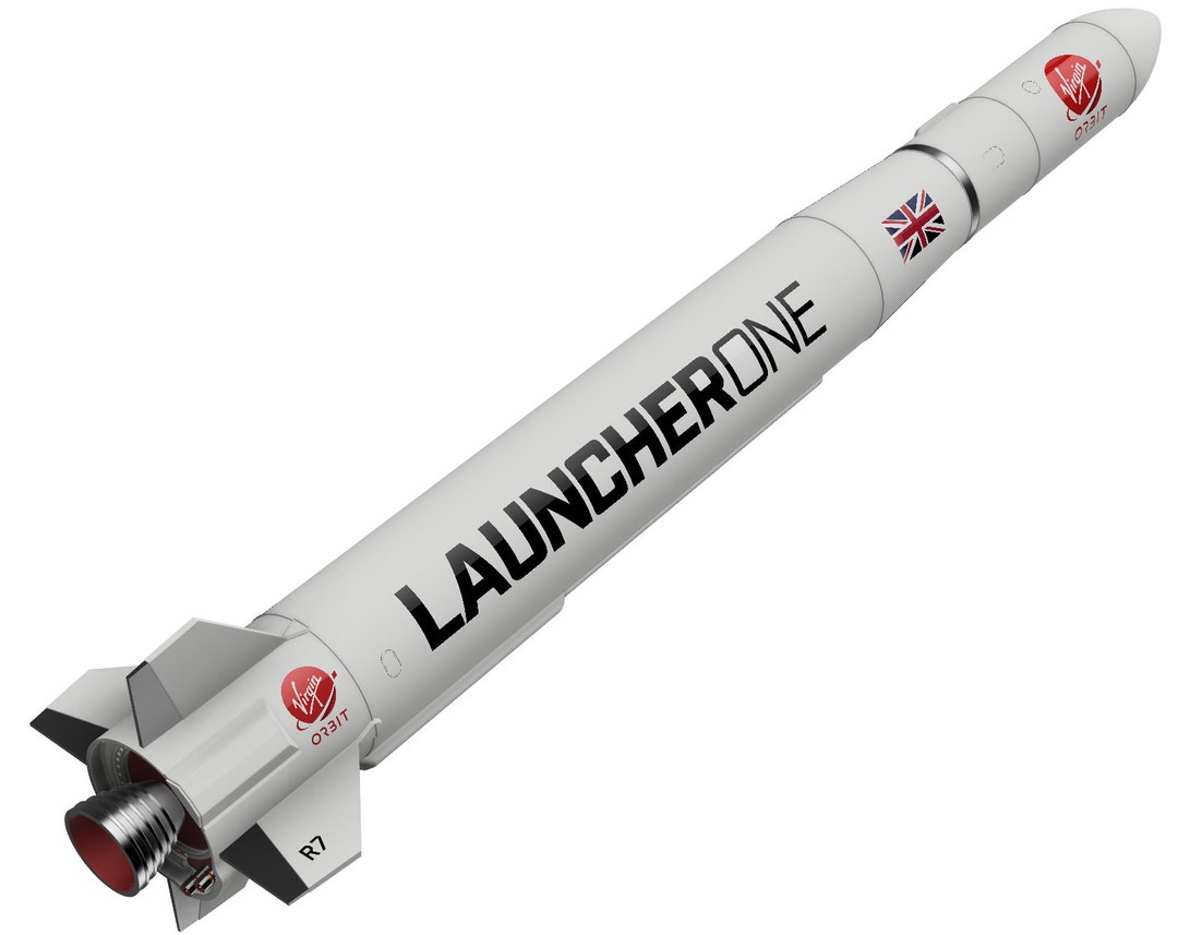 New! Virgin Orbit Launcherone Kit Model Rocket and Stand 1:48 Scale ...