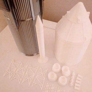 Nasa Apollo Little Joe 2 Kit Model. Super Quality With Decals. 1:48 ...