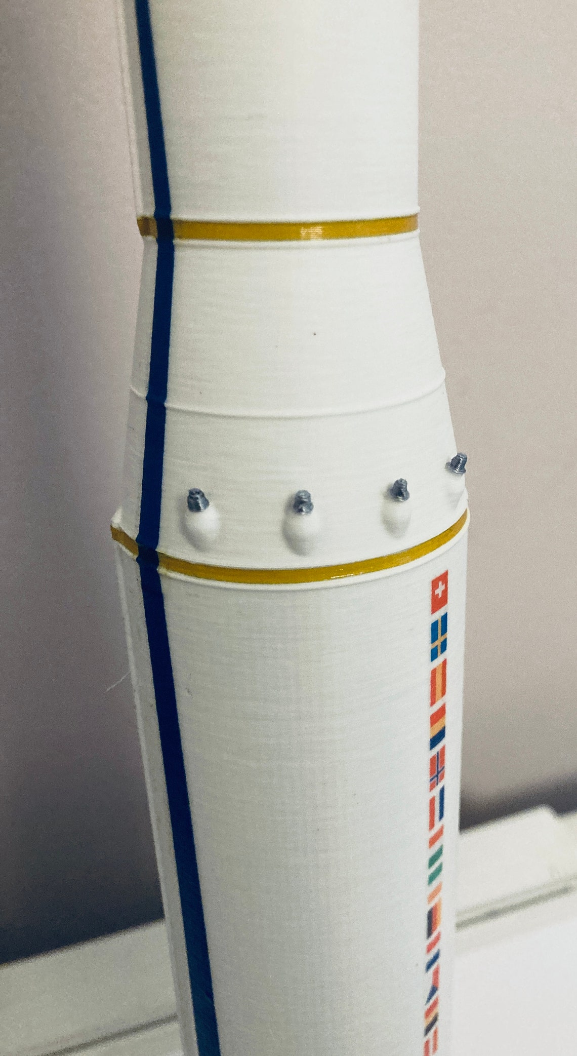 NEW! Ariane Space Vega C - 1:72 an 144 Scale Model 498/248mm. Light ...