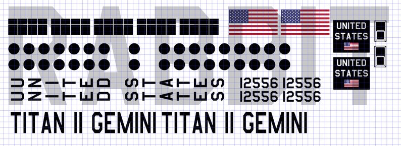Nasa Martin Titan II Gemini Model Rocket Kit - Etsy