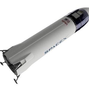 Spacex and Nasa Starship HLS Artemis 3 Lunar Lander Kit Model 1:200 ...