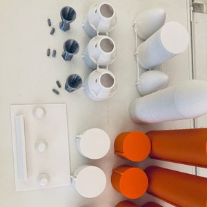 Delta IV Heavy ULA Kit Model Rocket 1/144 100 72 Scale 500 720 1000mm ...