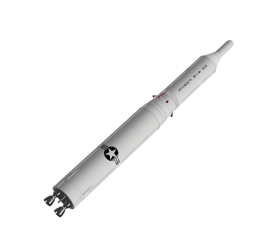 Martin Titan I ICBM Model Rocket Kit 1/144 Scale - Etsy