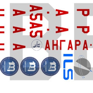 Russian Angara A5 Kit 1:144 100 72 ALL WHITE Scale 444 639 888 Mm - Etsy